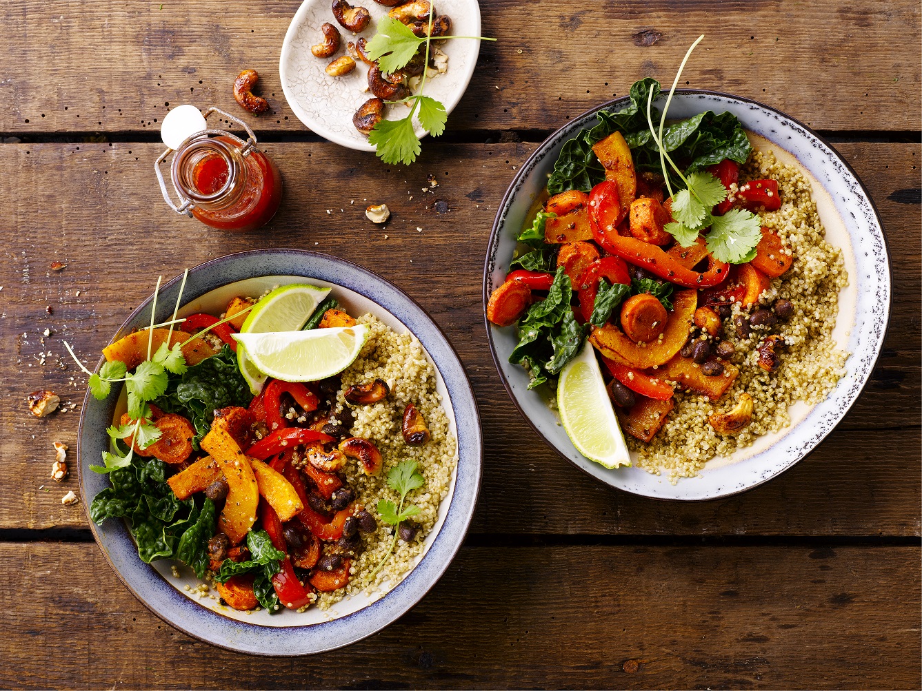 Quinoa bowl s kešu oříšky | Recepty na každý den