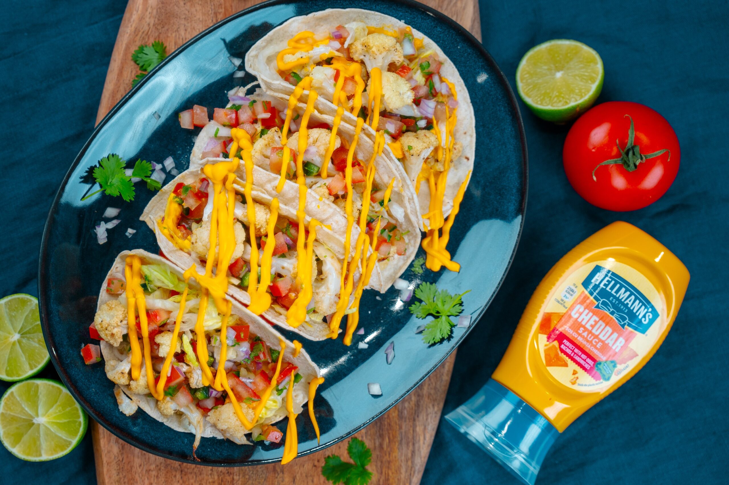 Tex-mex tacos s cheddarovou omáčkou | Recepty na každý den