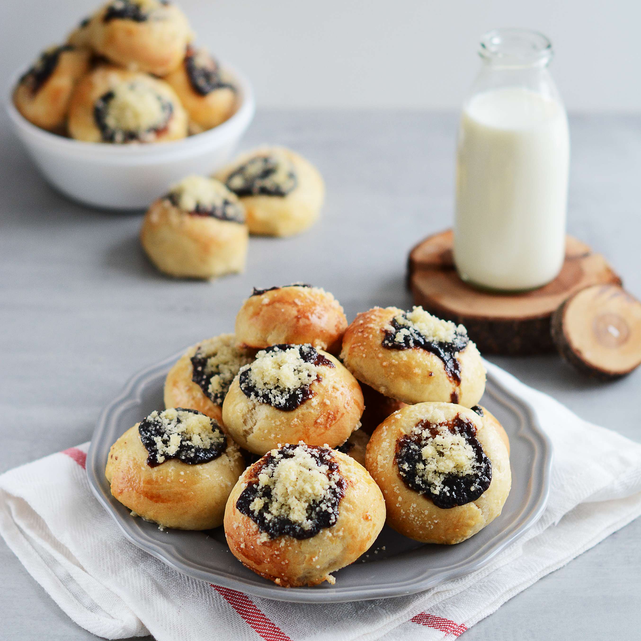 Moravské koláče ze sušeného droždí | Recepty na každý den